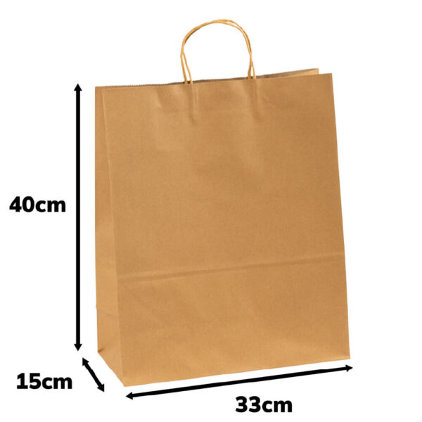 Bulk Brown Kraft Paper Bags Wholesale Australia - Paper Boss