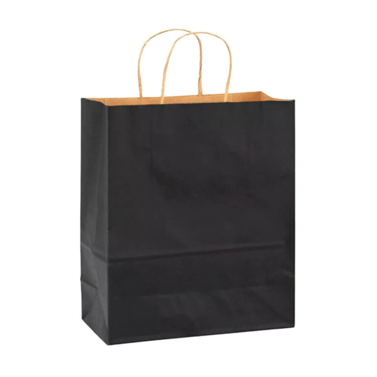 Black Paper Bags Wholesale - Paper Boss
