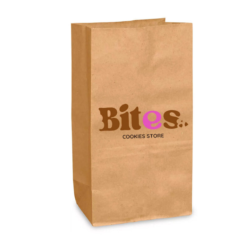Custom Print Extra Small Paper Lunch Bags - Paper Boss
